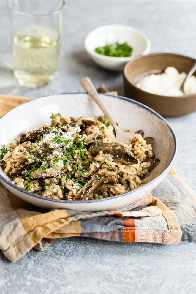 Steak & Mushroom Risotto | The London Chef