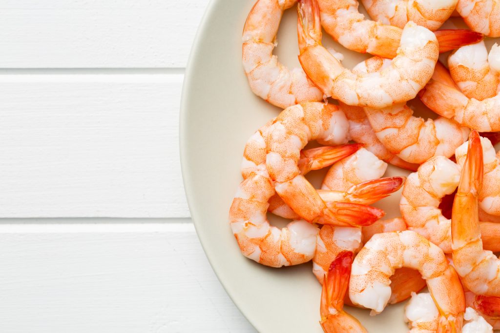 Poaching Prawns | The London Chef